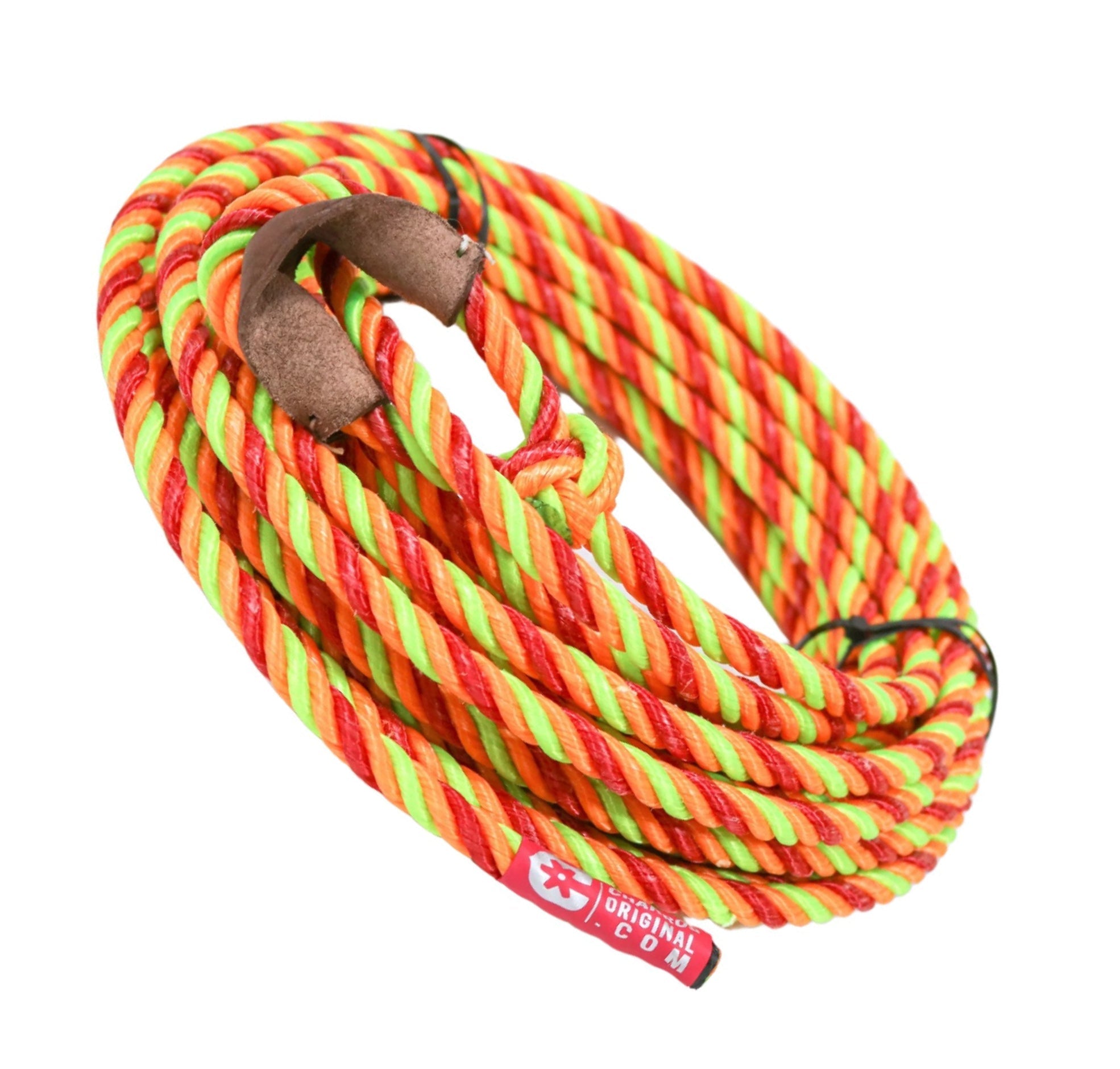 39 ft Neon Trio Soga Para Florear Trick Rope – Charros Original