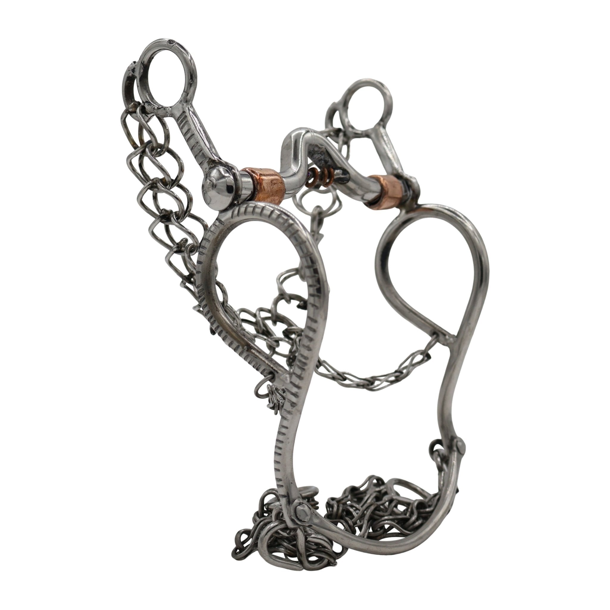 5" Mexican Freno Horse Copper Charro Bit – Charros Original