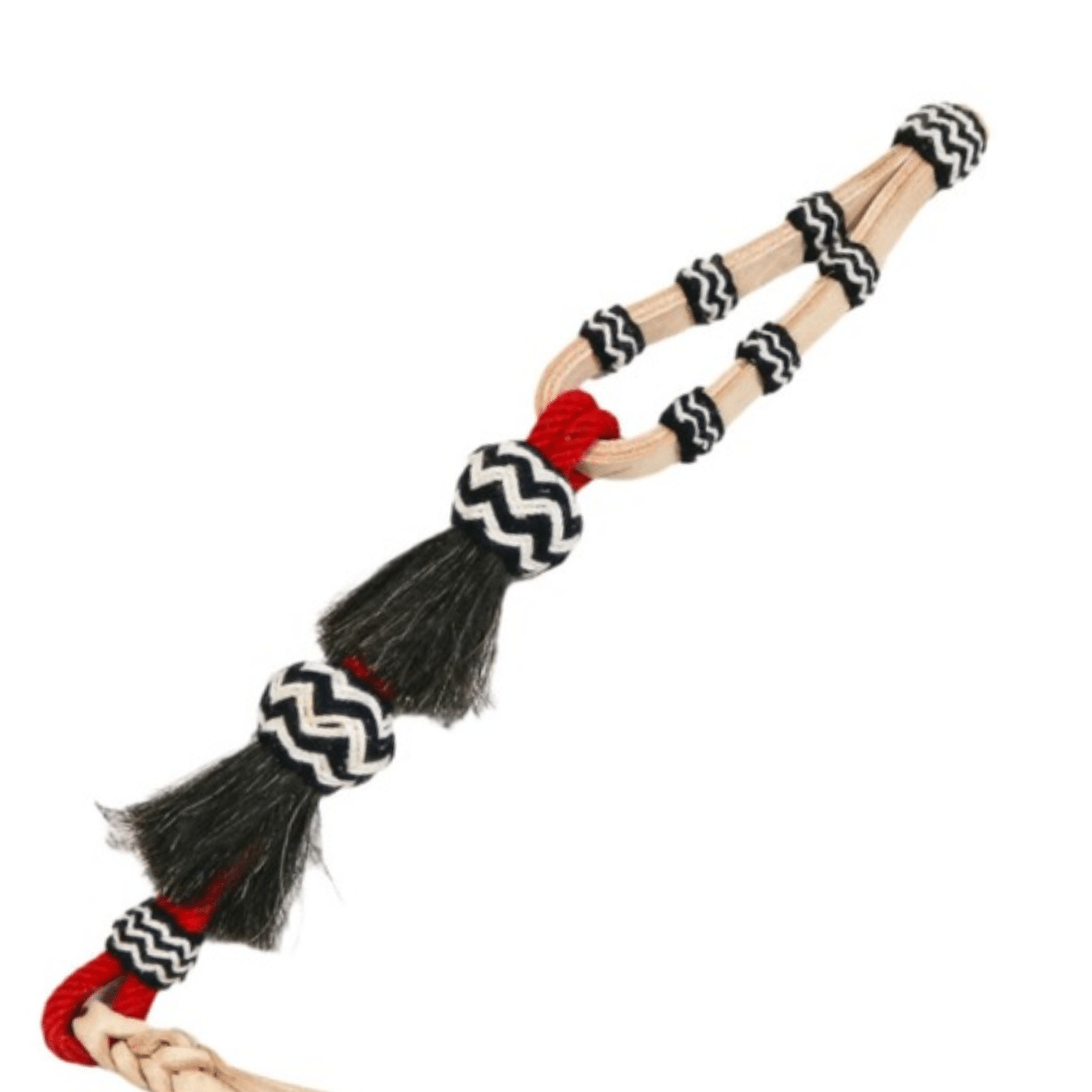 Charro Boton Cuarta Chomite Charra Horse Quirt — Charros Original