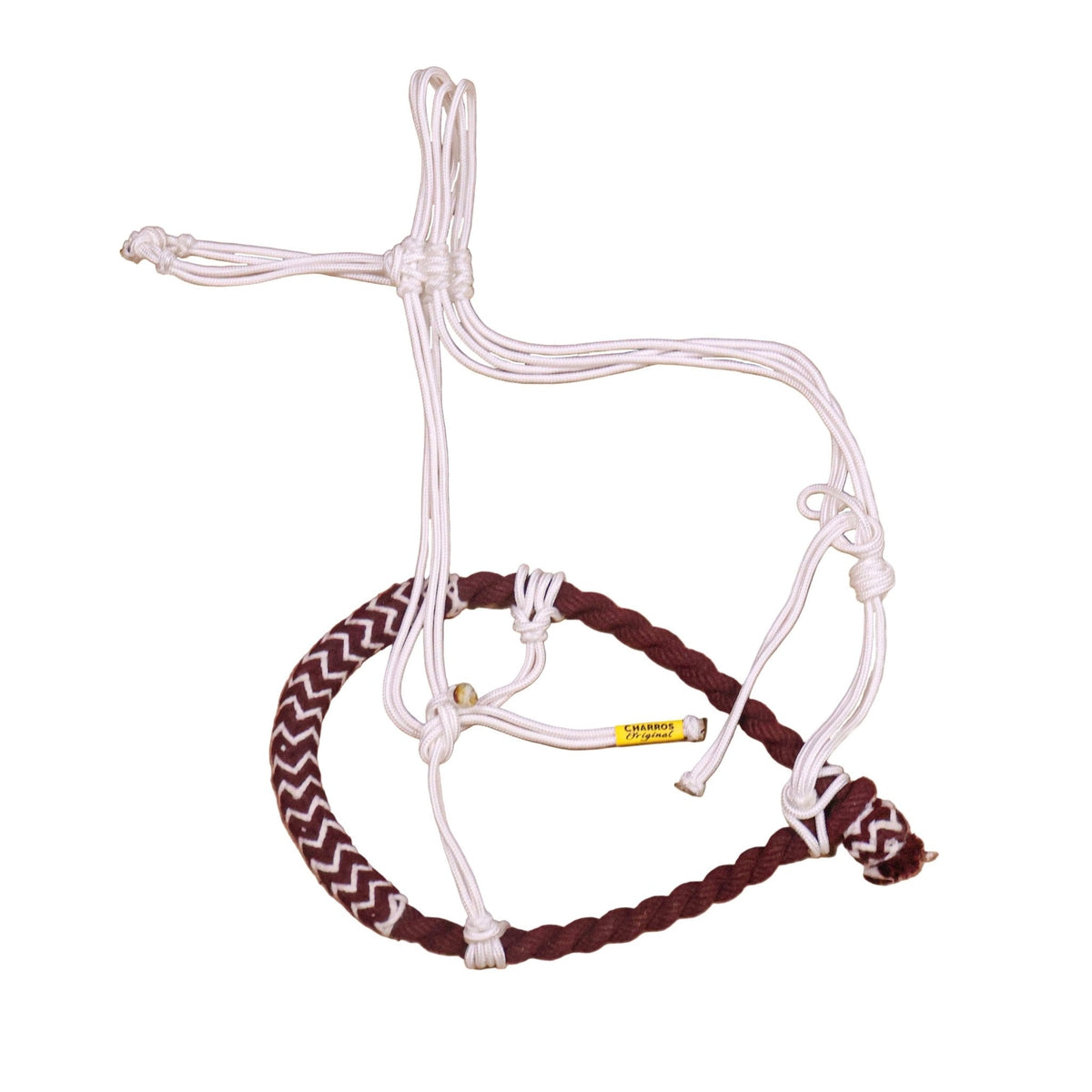 Vino Maroon Cabresto Bosal Charro Trenzado Horse Braided — Charros Original